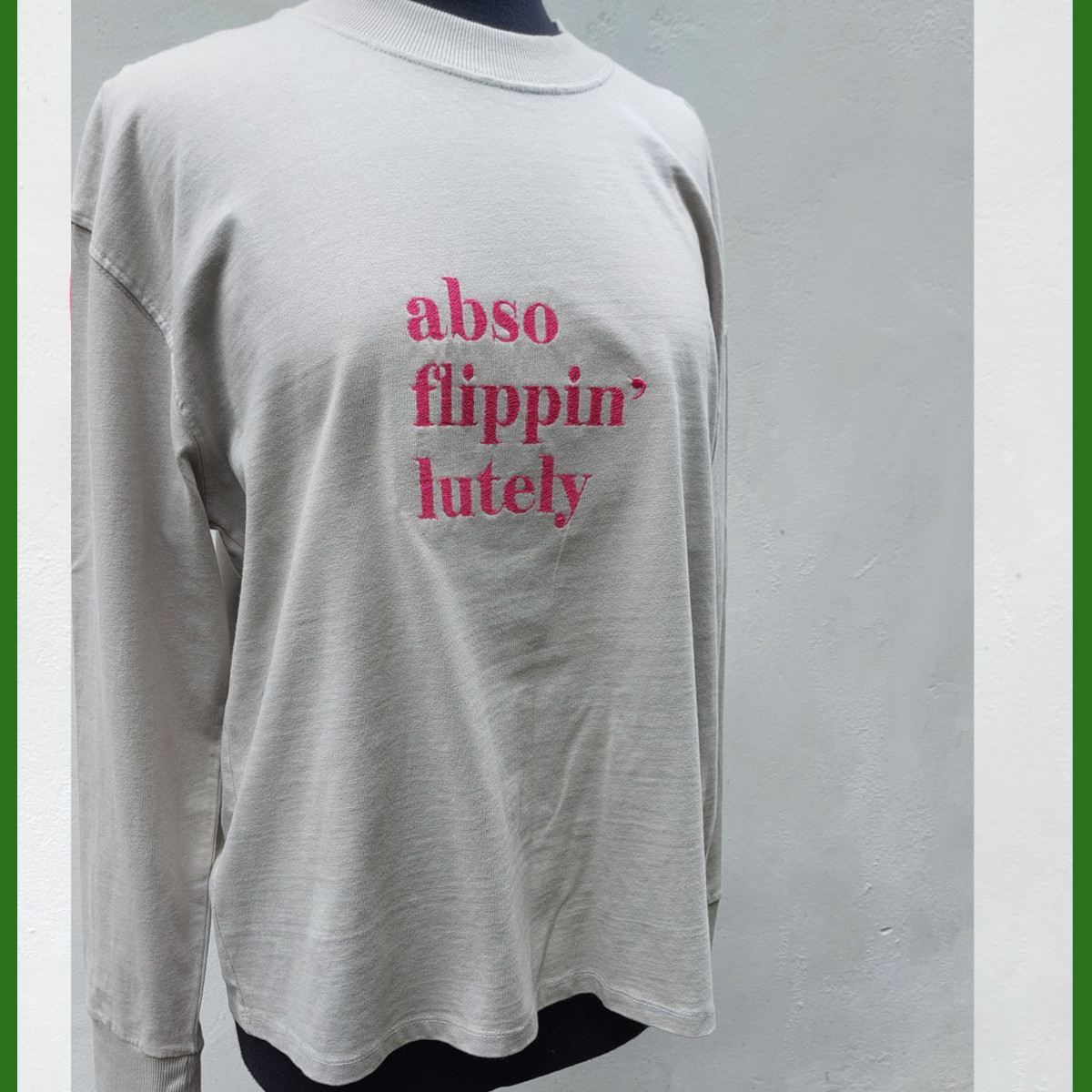 Absolutely Sweatshirt Size 14 - Delaney Designs